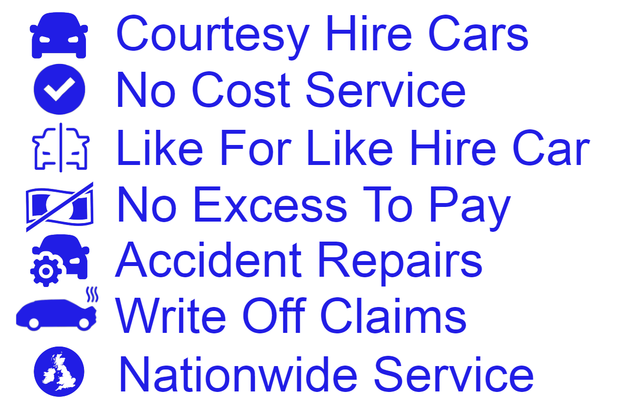 Non Fault Accident Courtesy Car And Car Accident Claim Services